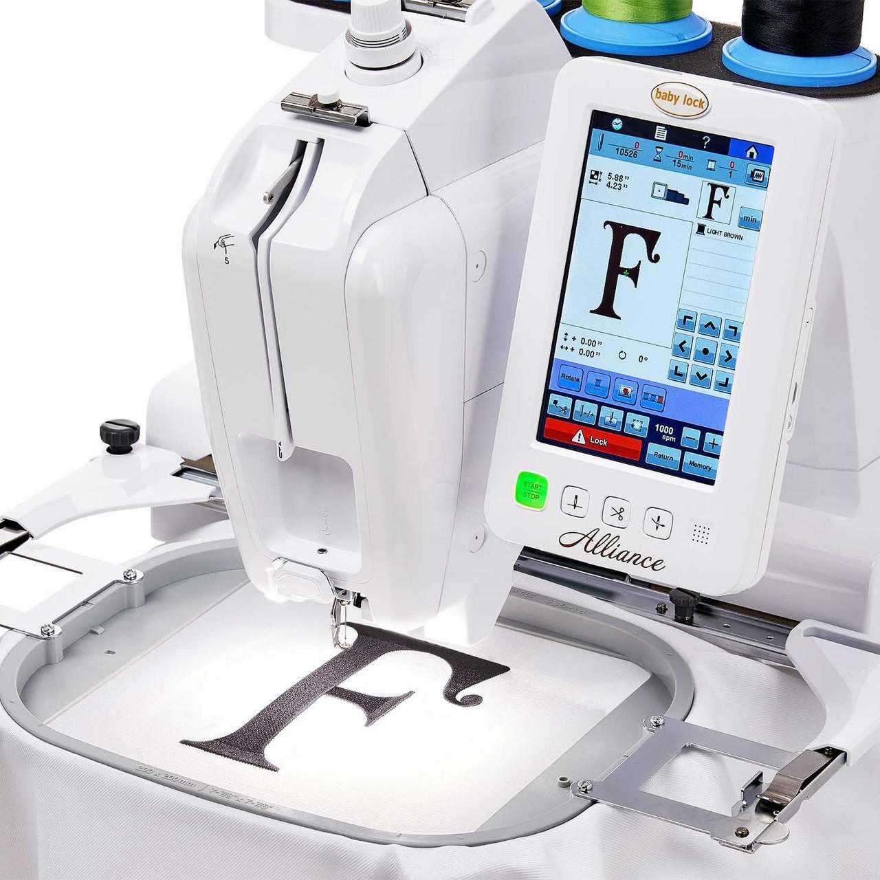Baby Lock Alliance Embroidery Machine | Professional Multi-Needle ...