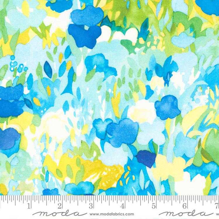 Moda Fabric - Whimsy Wonderland - Wild Flower Party - Breeze DO NOT ...