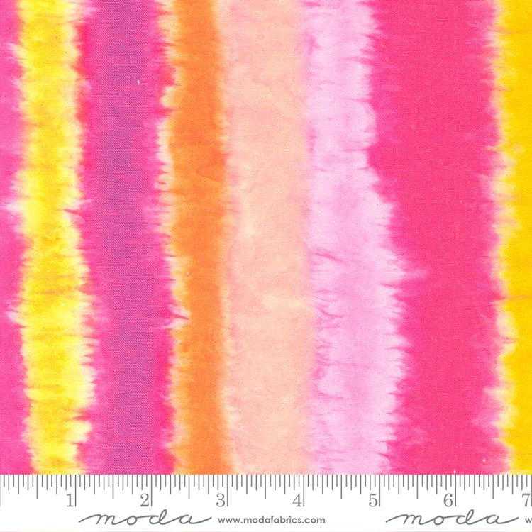 Moda Fabric - Whimsy Wonderland - Tie Dye Road - Cotton Candy DO NOT ...