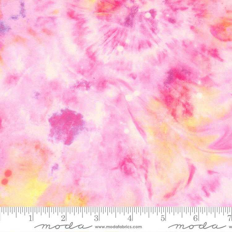 Moda Fabric - Whimsy Wonderland - Tie Dye - Cotton Candy DO NOT ...