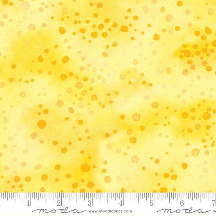Moda Fabric - Whimsy Wonderland - Watercolor Spritz - Sunshine DO NOT ...