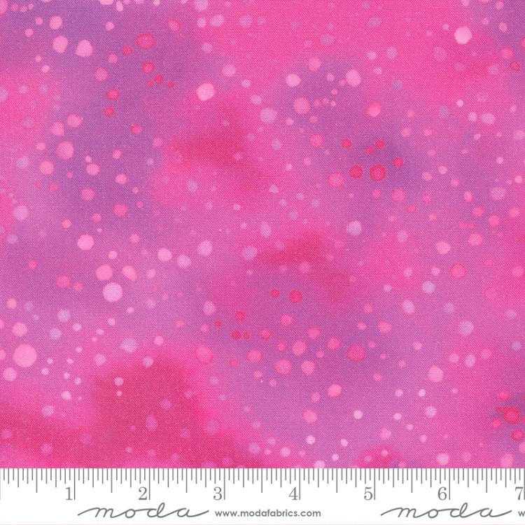 Moda Fabric - Whimsy Wonderland - Watercolor Spritz - Dahlia DO NOT ...