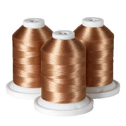 Brother 100% Polyester Color Fast, High Shine Embroidery Thread - 3 ...