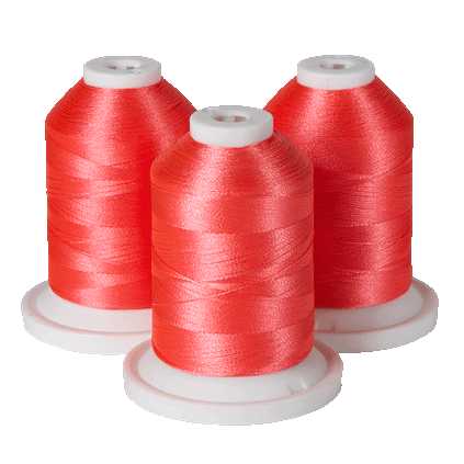 Brother 100% Polyester Color Fast, High Shine Embroidery Thread - 3 ...
