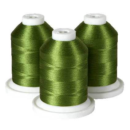 Brother 100% Polyester Color Fast, High Shine Embroidery Thread - 3 ...