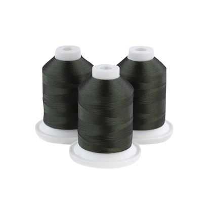 Brother 100% Polyester Color Fast, High Shine Embroidery Thread - 3 ...