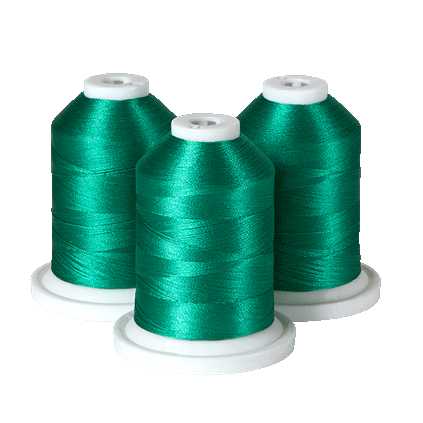 Brother 100% Polyester Color Fast, High Shine Embroidery Thread - 3 ...