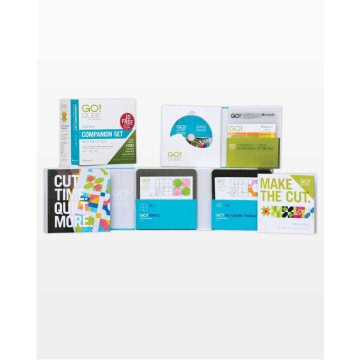 AccuQuilt GO! Qube 6" Companion Set - Corners Machine Quilting Premier ...