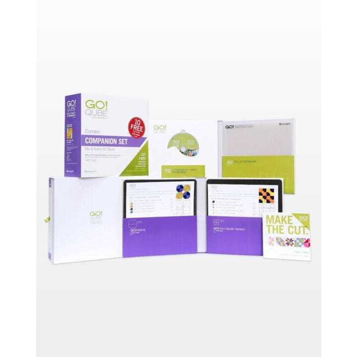 AccuQuilt GO! Qube 10" Companion Set - Corners Machine Quilting Premier ...
