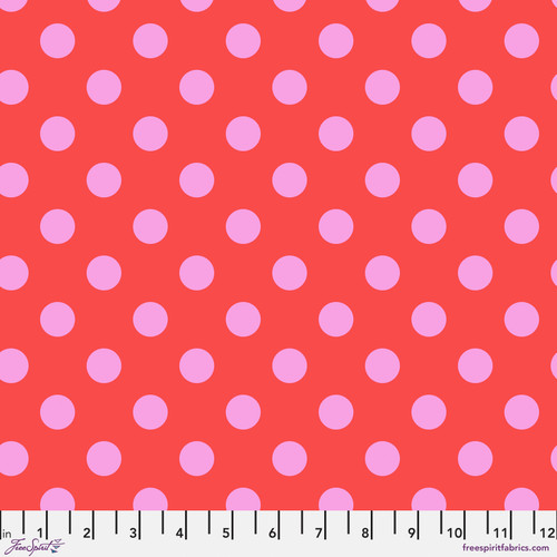 Pom Poms - Poppy - Tula Pink Fabric