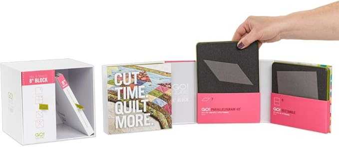 AccuQuilt GO! Cube Mix & Match 8” Block