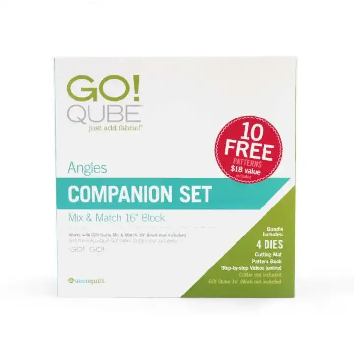 AccuQuilt GO! Qube 16" Companion Set - Angles from Premier Stitching