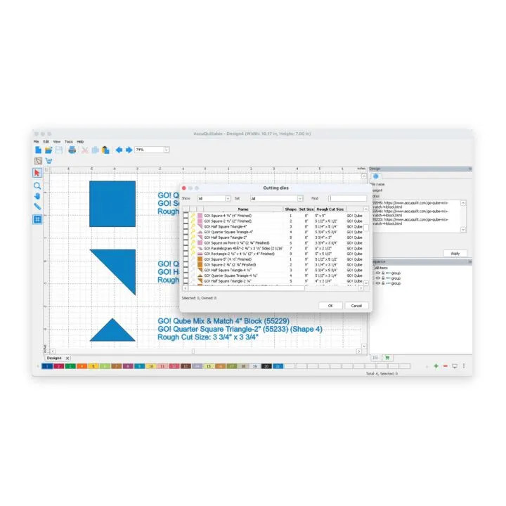 AccuQuiltable Design Software-Basic Tools-Boxed Version