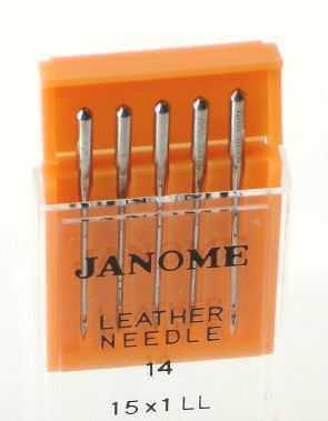Janome Sewing Machine Leather Needles (Size 14)