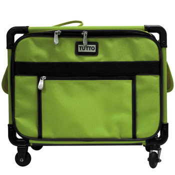 Tutto 17" Carry-On Machine Case Lime | Rolling Sewing Machine Bag