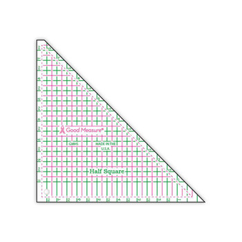 Amanda Murphy Good Measure Half Square Ruler