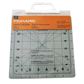 Fiskars Rotating Cutting Mat Self Healing 8in x 8in