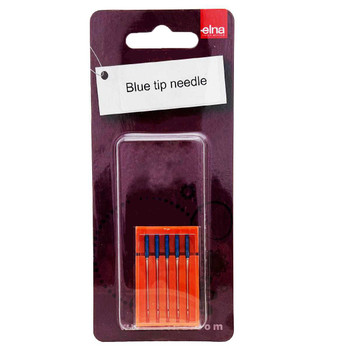 Authentic Elna Sewing Blue Tip Needles - 5-Pack