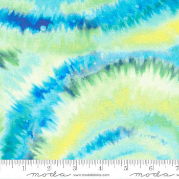 Moda Fabric - Whimsy Wonderland - Tie Dye Swirl - Breeze DO NOT ...