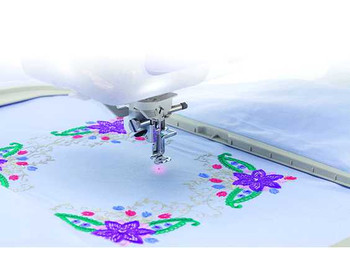 Brother SA197 Embroidery Foot with LED Pointer Accessories & Notions ...