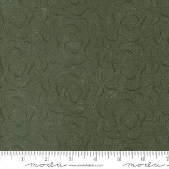 Moda Fabric - Daisy Lane Cloudy Skies Blenders Leaf