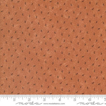 Moda Fabric - Daisy Lane Rosebuds Ditsy Tiger Lily