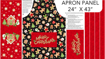Sugar Coated - Apron Panel - Northcott Fabric
