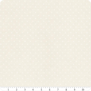 3 Sisters Favorites Vintage Linens Dot Cream - Moda Fabric