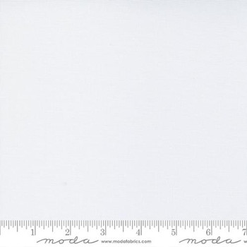 Moda Fabric- Bella Solids Super White #9900-436