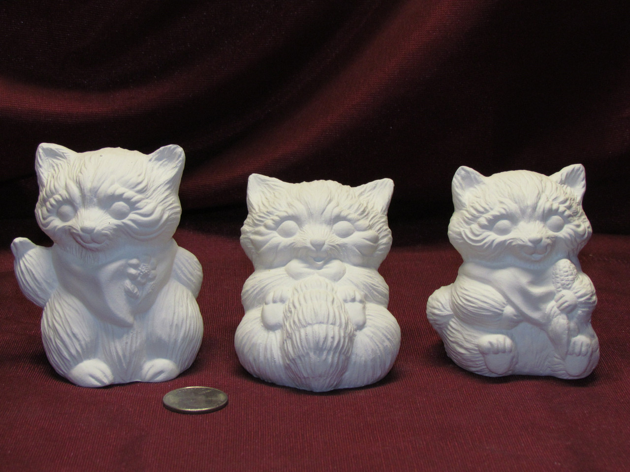 Ready to Paint Ceramic Bisque - Animals - Wildlife & Woodland Critters ...