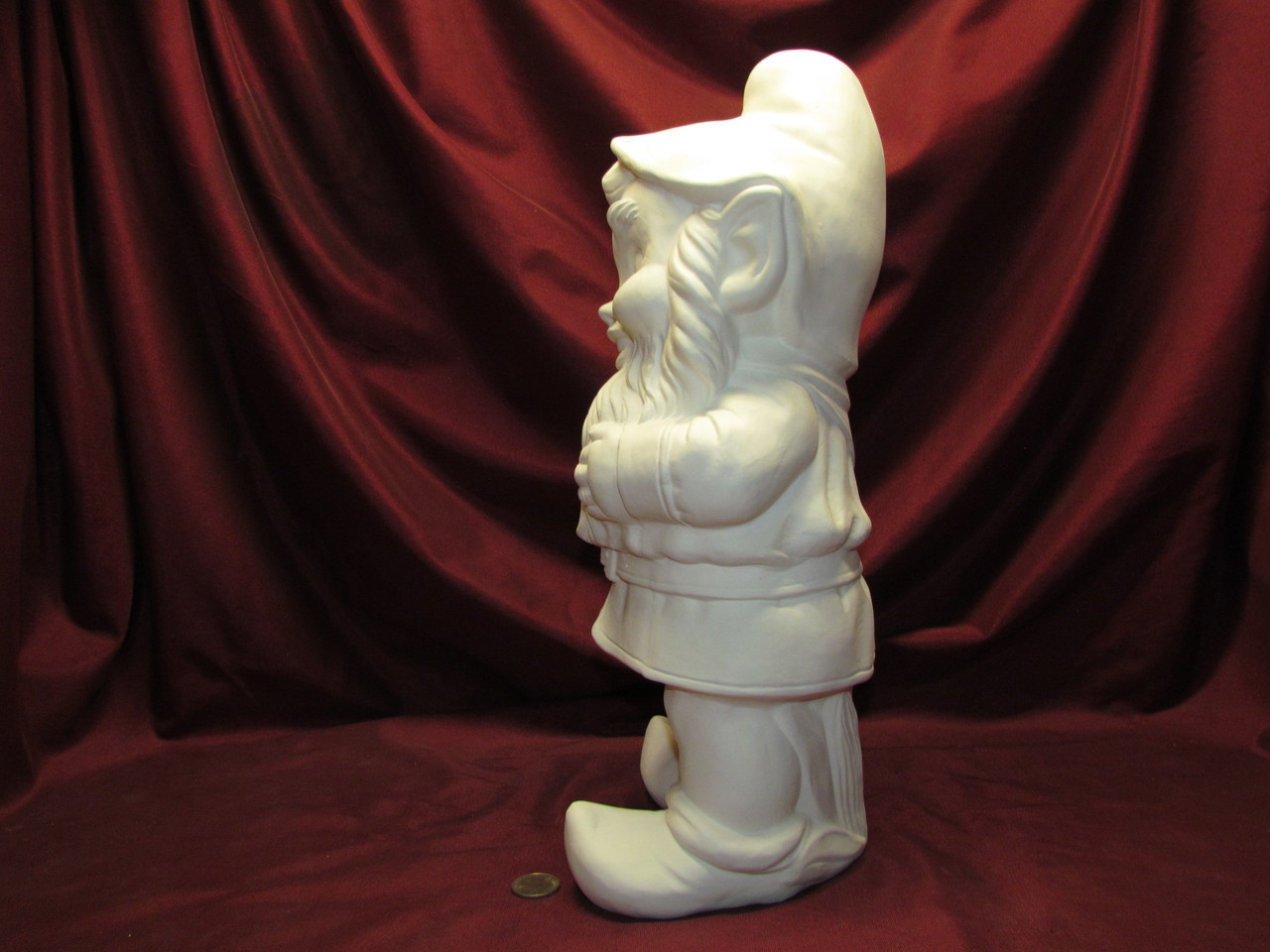Ceramic Bisque Large Gnome pyop unpainted ready to paint diy - Fat Cat ...