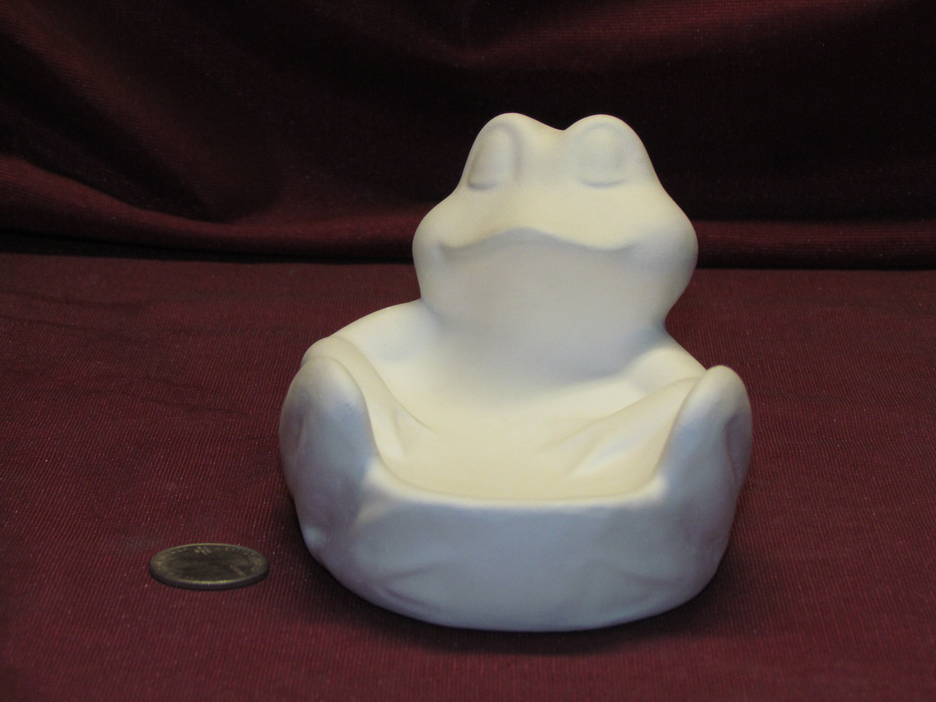 Ceramic Bisque U-Paint Frog Soap Dish or Catch All Ready to Paint ...