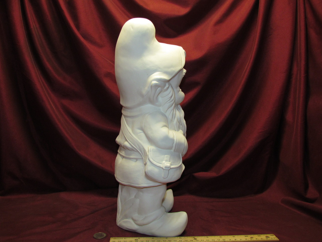 Ceramic Bisque Large Gnome pyop unpainted ready to paint diy - Fat Cat ...