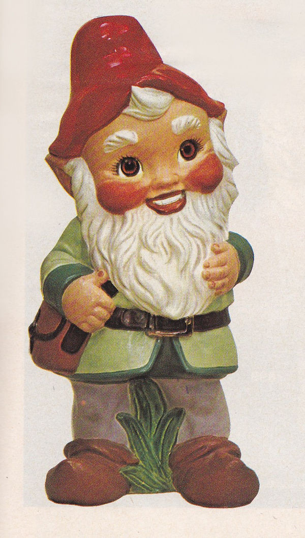 Ceramic Bisque Large Gnome pyop unpainted ready to paint diy - Fat Cat ...
