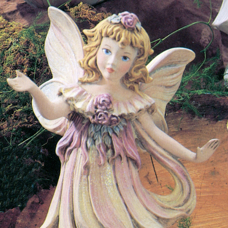Ceramic Bisque Gare Foxglove Fairy unpainted ready to paint - Fat Cat ...