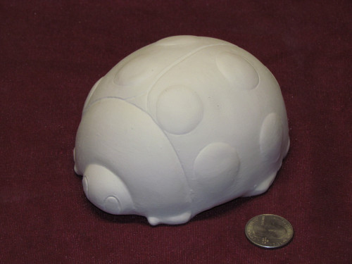 Ceramic Bisque U-Paint Ladybug Ready to Paint Unpainted DIY Insect ...