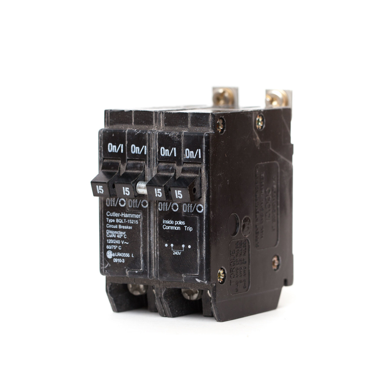 Eaton Cutler-Hammer DNBA2020 20-20A 1P Tandem Bolt-On Breaker ...