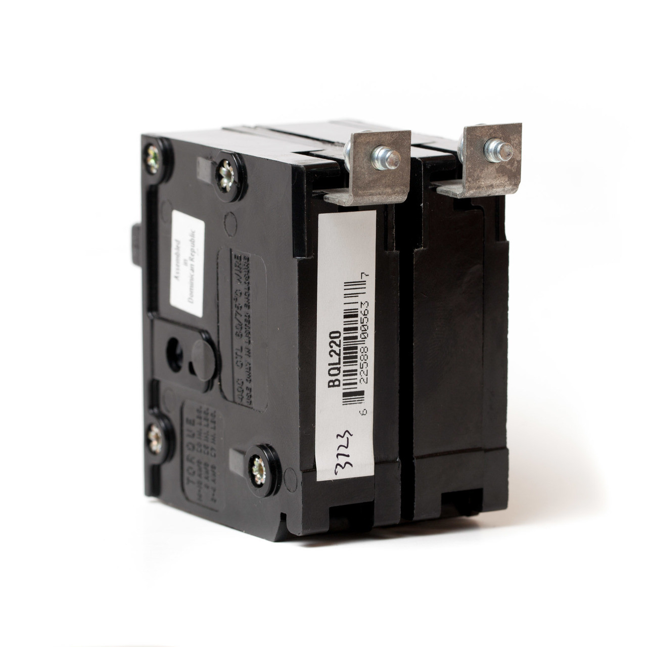 Eaton Cutler-Hammer BQL220 20A Two Pole 'BQL' Bolt-On Breaker ...