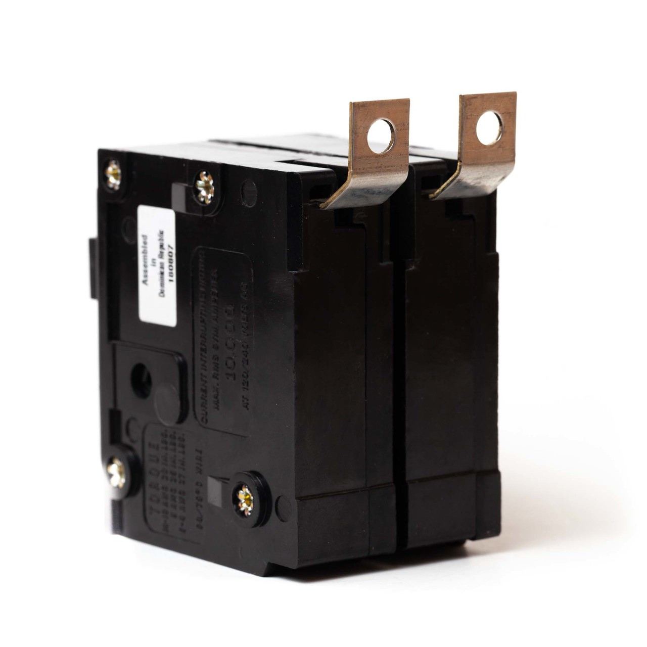 Eaton Cutler-Hammer BAB2015 Two Pole 15A 'BA' Bolt-On Breaker ...