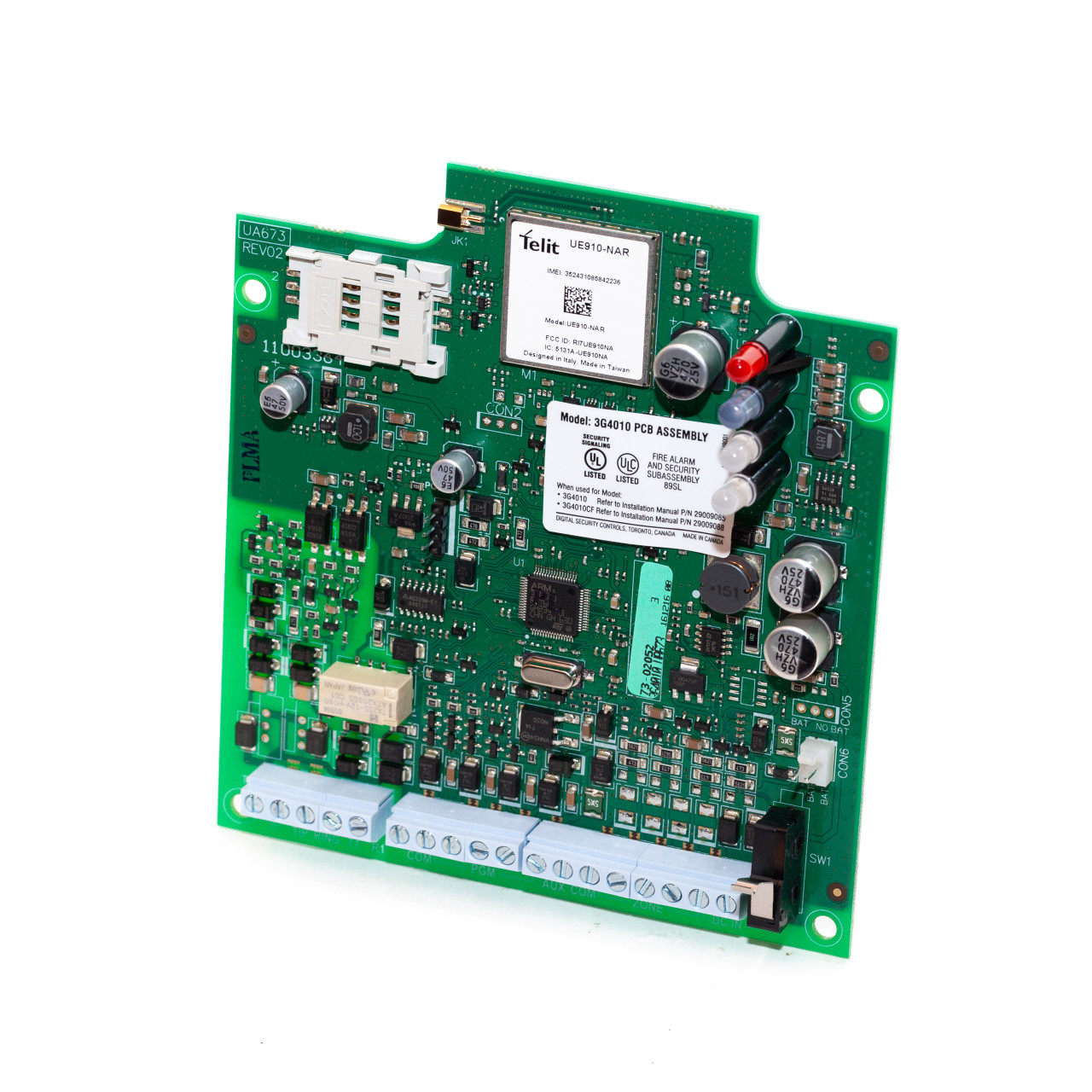 DSC LE4010-RG Cellular Universal Wireless Alarm Communicator - TremTech ...