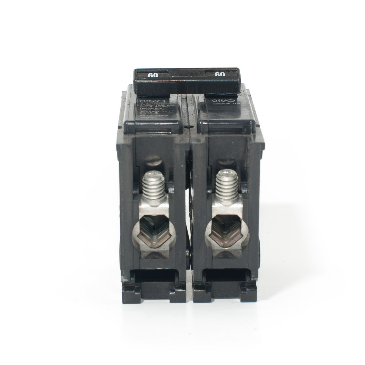 Eaton Cutler-Hammer BQL260 Two Pole 60A 'BQL' Bolt-On Breaker ...