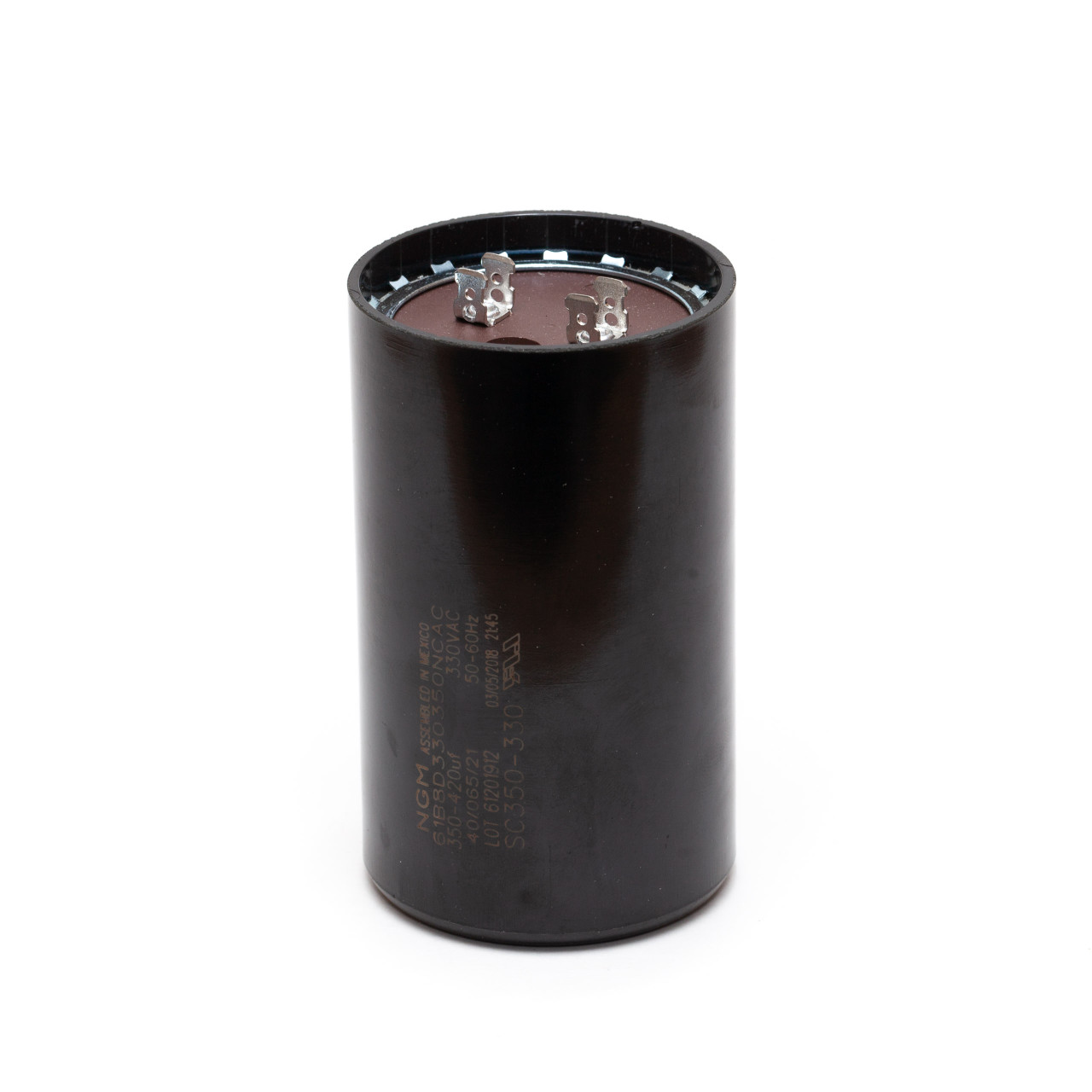NGM 330Vac 350-420µF Start Capacitor 61B8D330350NCAC (SC350-330 ...
