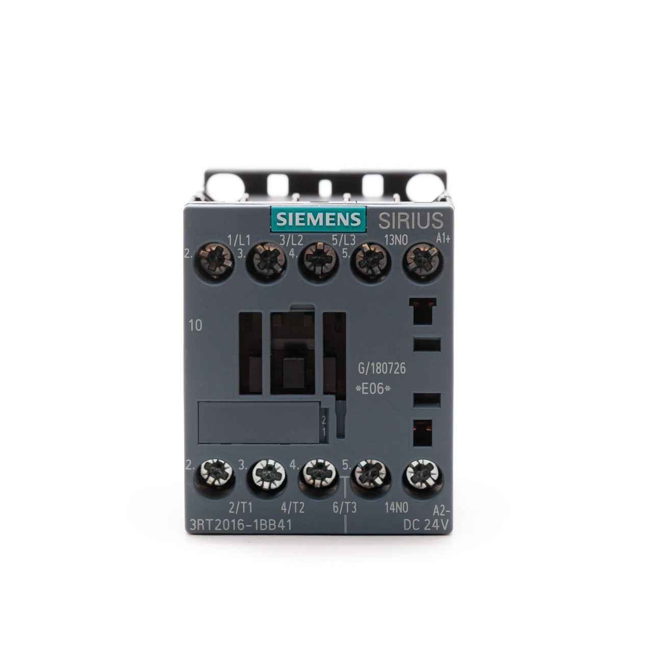 Siemens 3RT2016-1BB41 3-Pole 9A Contactor 24VDC Coil - TremTech ...