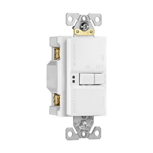 Eaton Self-Test Ground Fault Circuit Interrupter 20A 125V GFCI ...