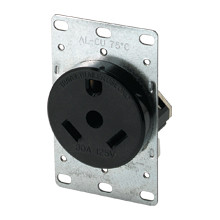 Eaton 30A 125V 2P-3WFlush Mount Power Receptacle - TremTech Electrical ...