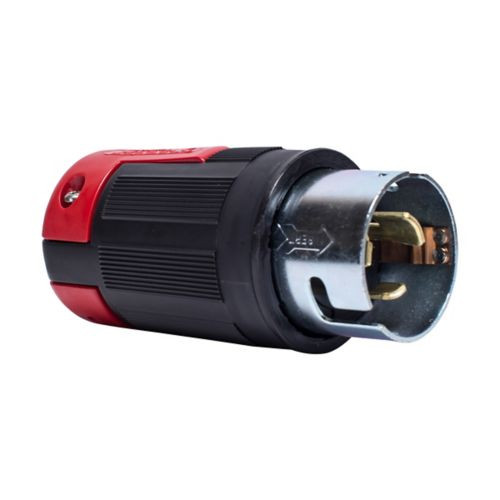 Eaton 3P 4W 20A 125/250V Color Coded Locking Ultra Grip Connector (Orange)