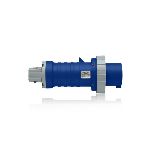Leviton 460P9W 60A 3 Phase 250V Water Tight IEC Rated Pin And Sleeve ...
