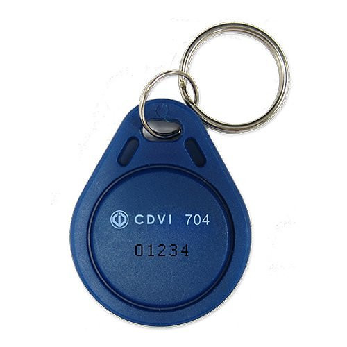 CDVI 704PCK25 Proximity Key Ring Fob (Blue)