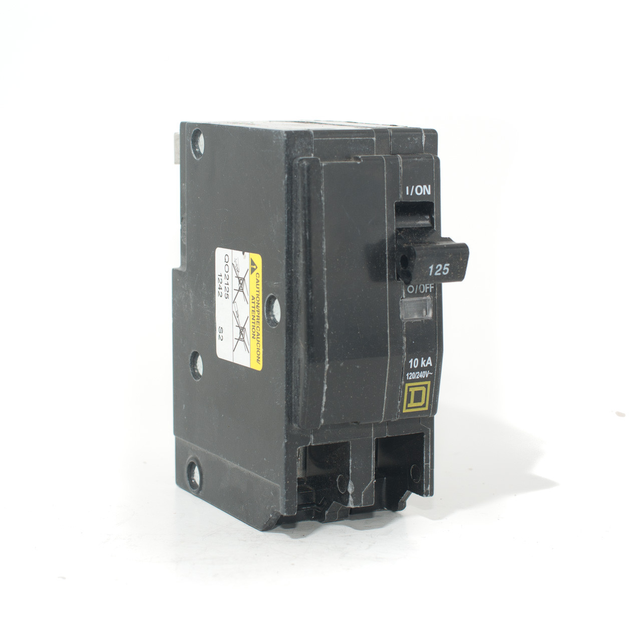 Square D QO2125 Two Pole 125A Push-On Breaker - TremTech Electrical ...