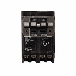 Eaton 120/240V Double 30A Tandem Circuit Breaker